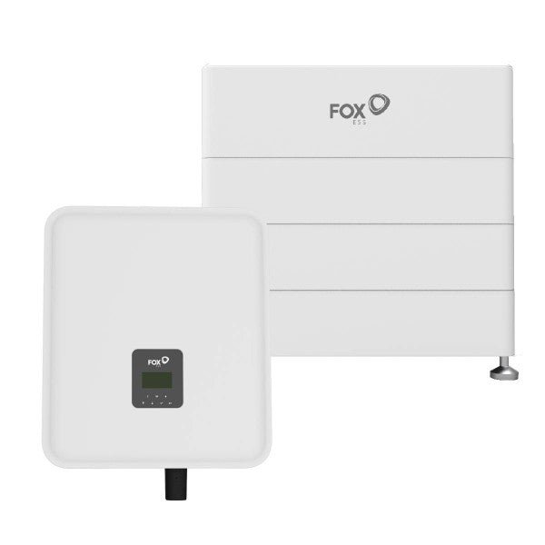 Conjunto - Fox ESS com Inversor híbrido de 12 kW e bateria solar de 11 ...
